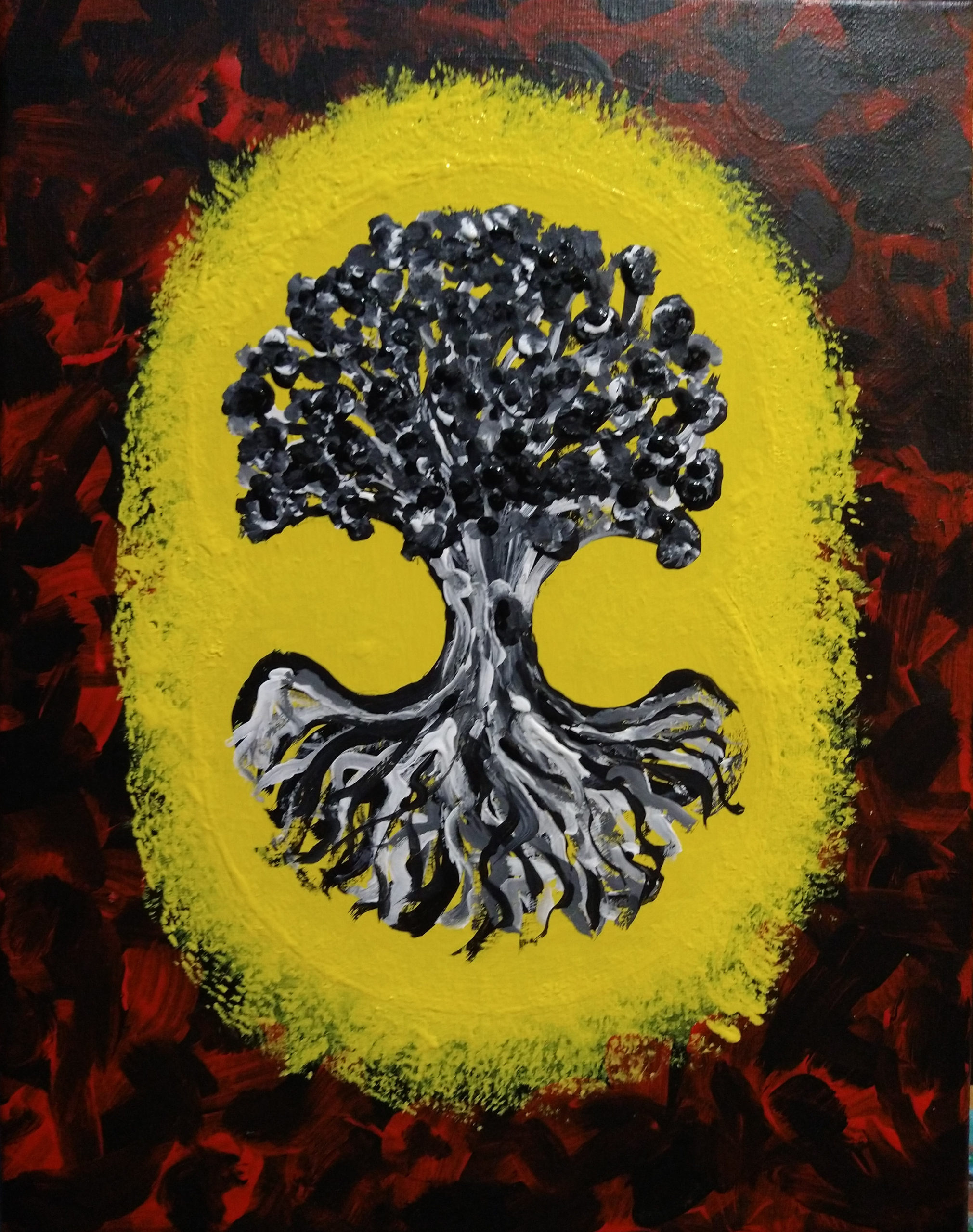 Gothic tree of life. - Simon DeVille, Fine Artist