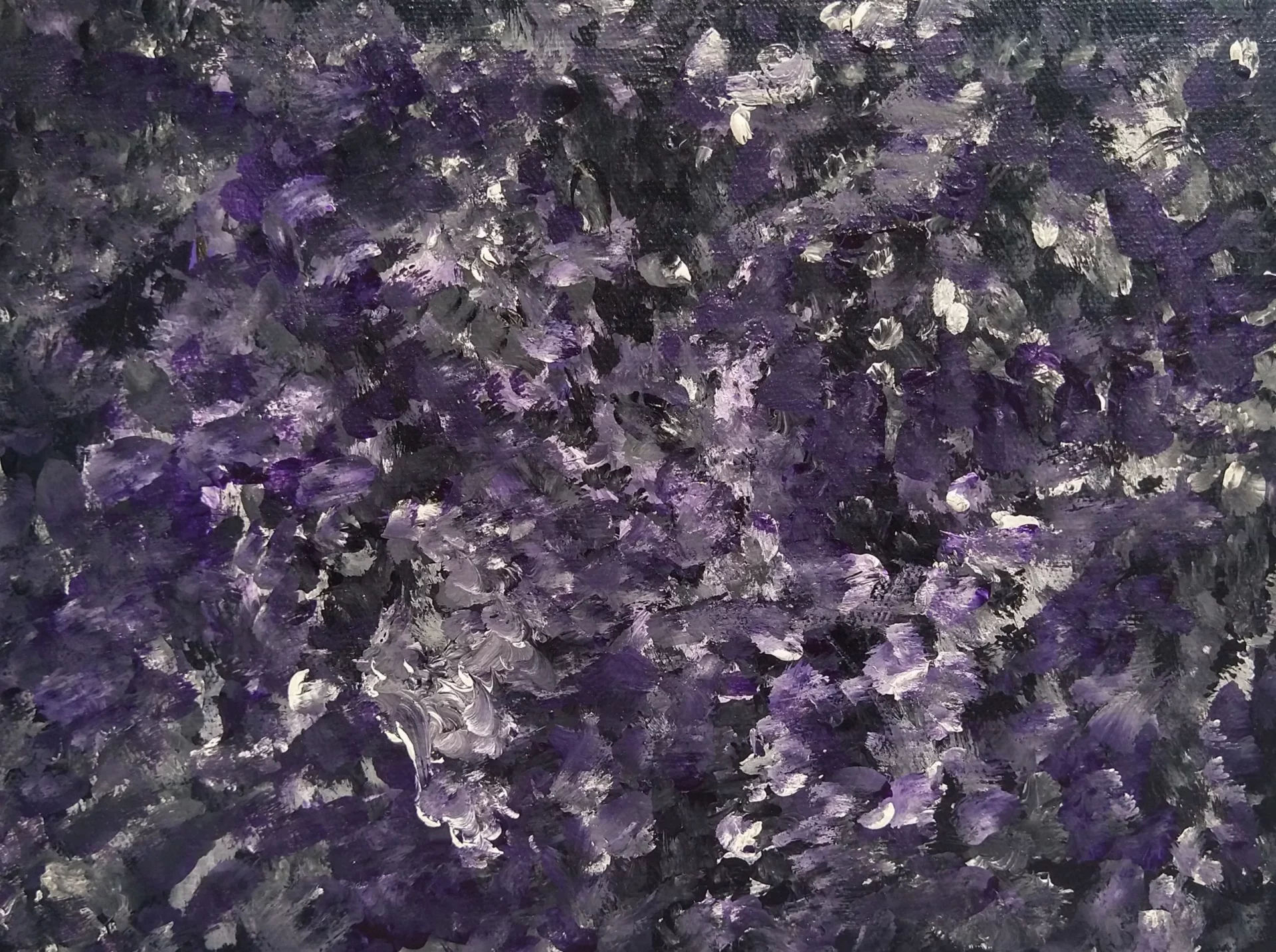 Purple Point Perfection - Simon DeVille, Fine Artist