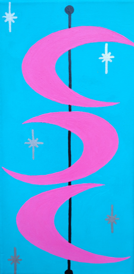 Trifecta Moons - Simon DeVille, Fine Artist